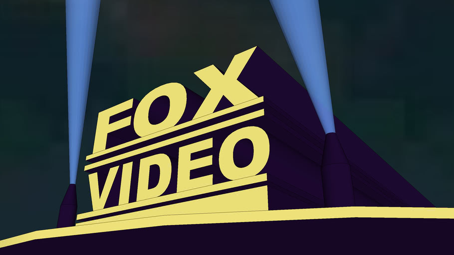 Fox Video 1995 logo | 3D Warehouse