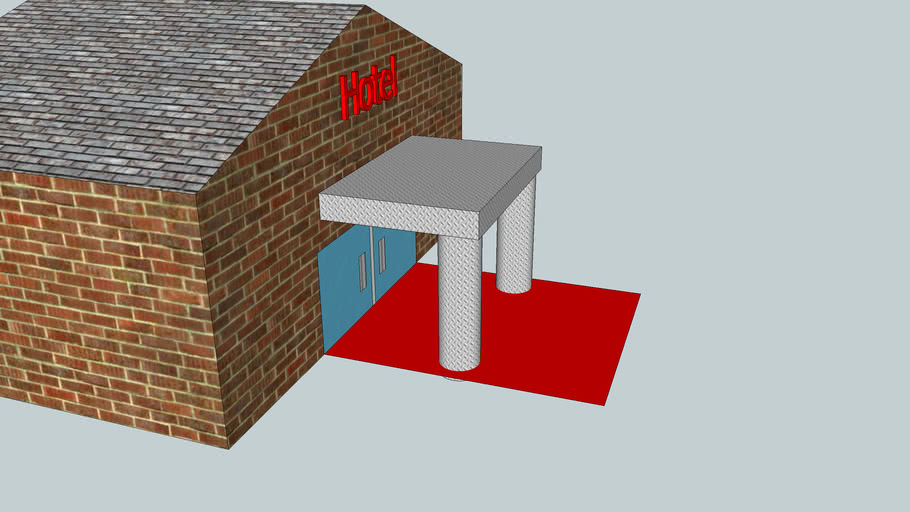 mini hotel | 3D Warehouse