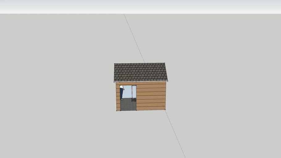 Small Shed | 3D Warehouse