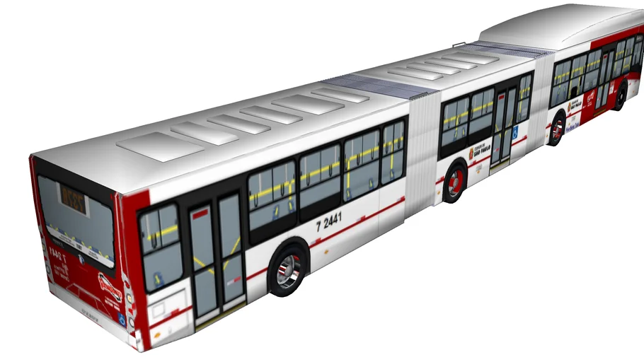 Top Bus Volvo B9 Salf linha: 737A/10 | 3D Warehouse