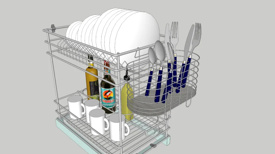dish rack | 3D Warehouse