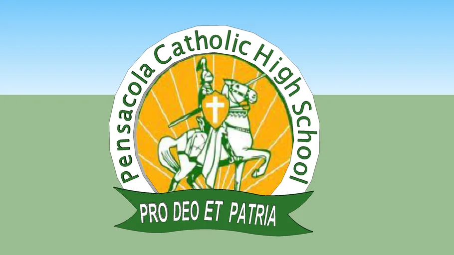 Catholic High School Logo Test | 3D Warehouse