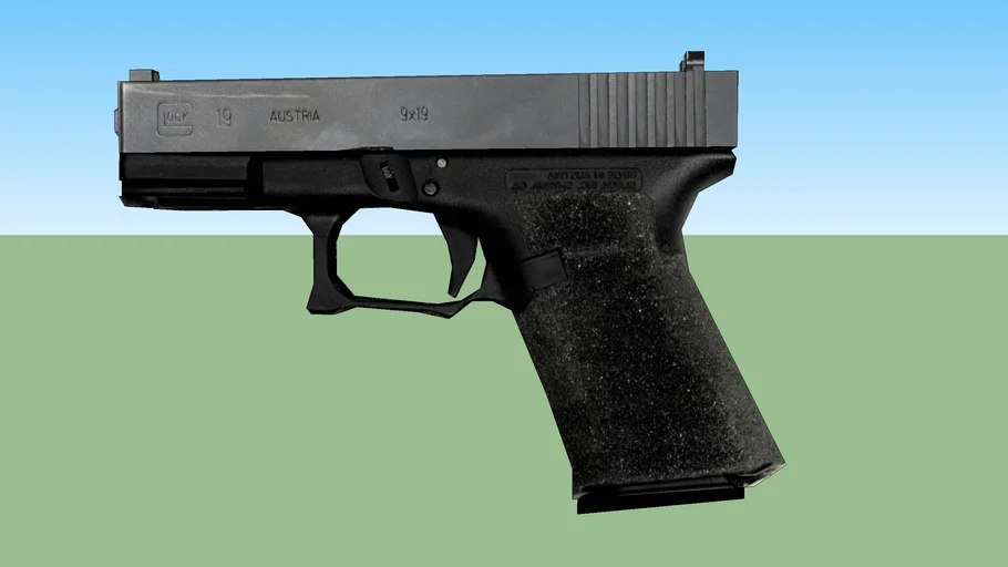 GLOCK 19 LowPoly INGAME | 3D Warehouse
