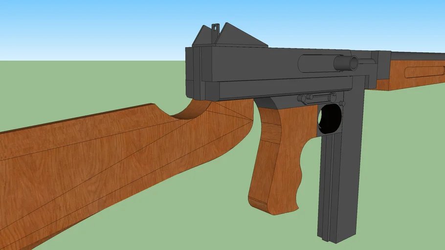 M1 Thompson | 3D Warehouse