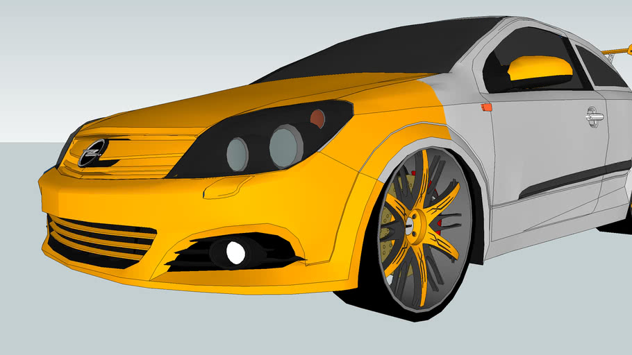 Opel Astra Modified | 3D Warehouse