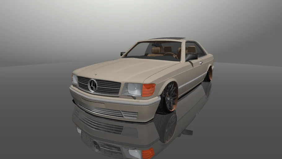 MERCEDES BENZ W126 560SEC | 3D Warehouse