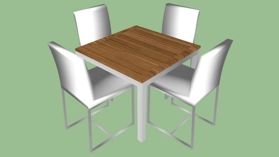 outdoor table setting | 3D Warehouse