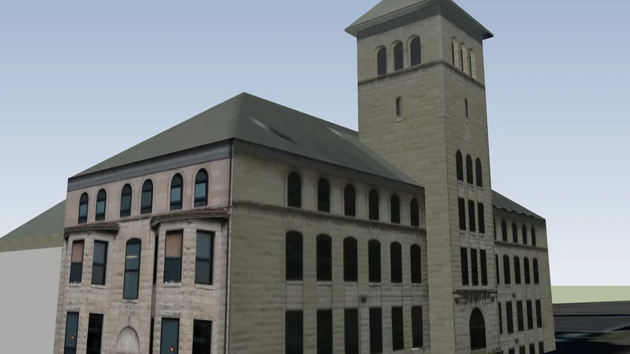 Old Scott County Jail | 3D Warehouse