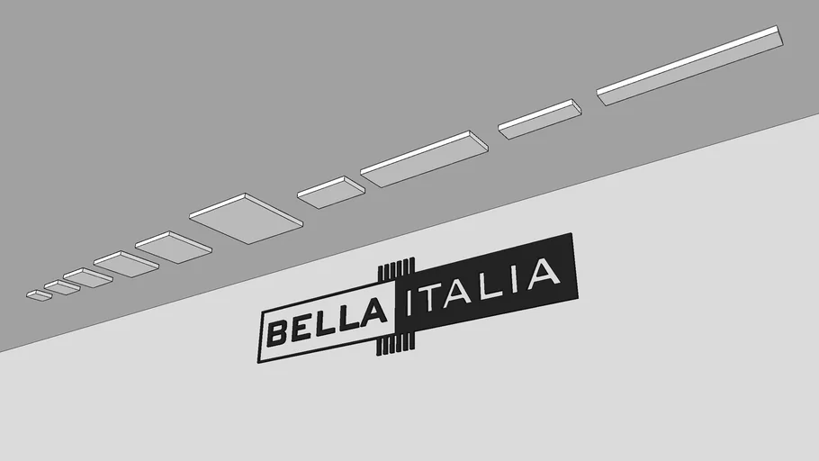 SLIM LED - BELLA ITALIA | 3D Warehouse