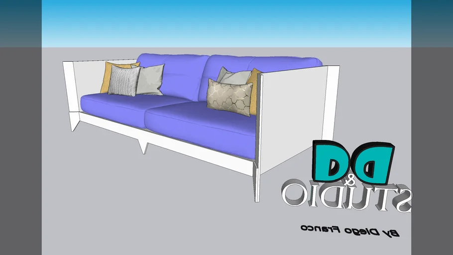 Sofa 01 | 3D Warehouse