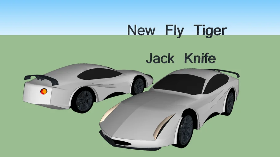 race car Jack knife | 3D Warehouse
