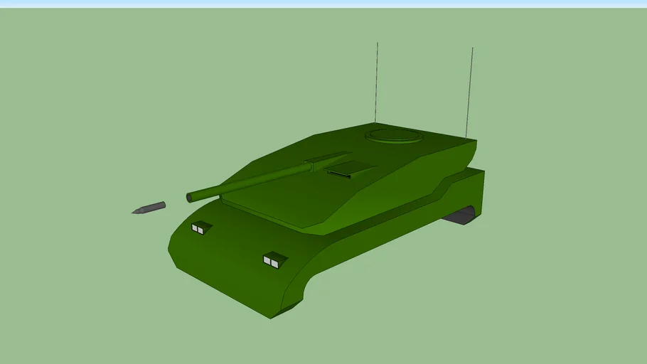 Basic Tank Body w/ Shell | 3D Warehouse