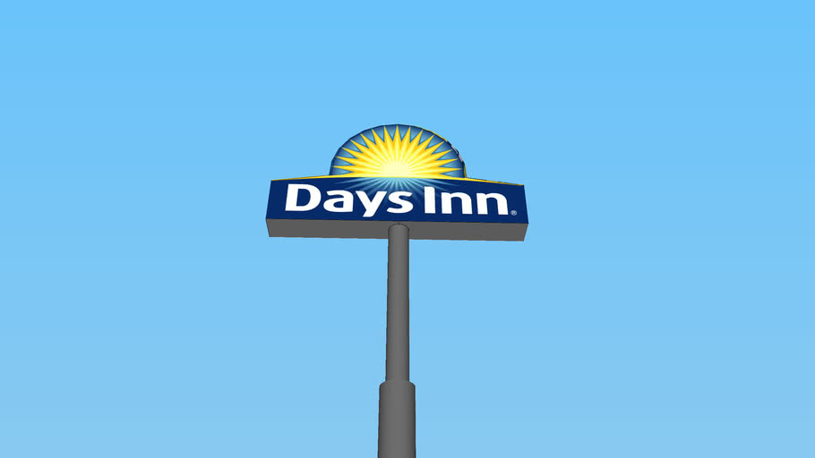 Hotel Sign- Days Inn Sign | 3D Warehouse