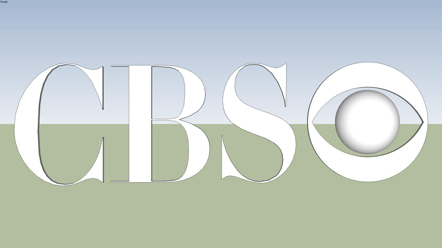 CBS logo | 3D Warehouse