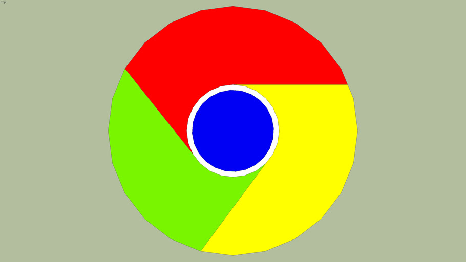 Logo 'Google Chrome' | 3D Warehouse