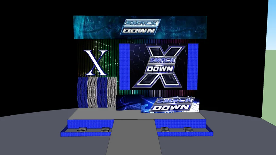 Custom Smackdown X stage | 3D Warehouse