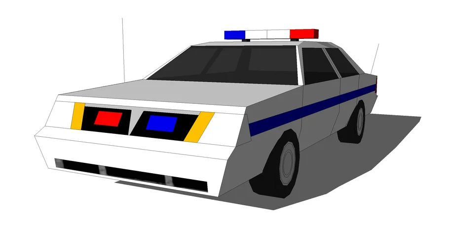 Improved Google police car | 3D Warehouse