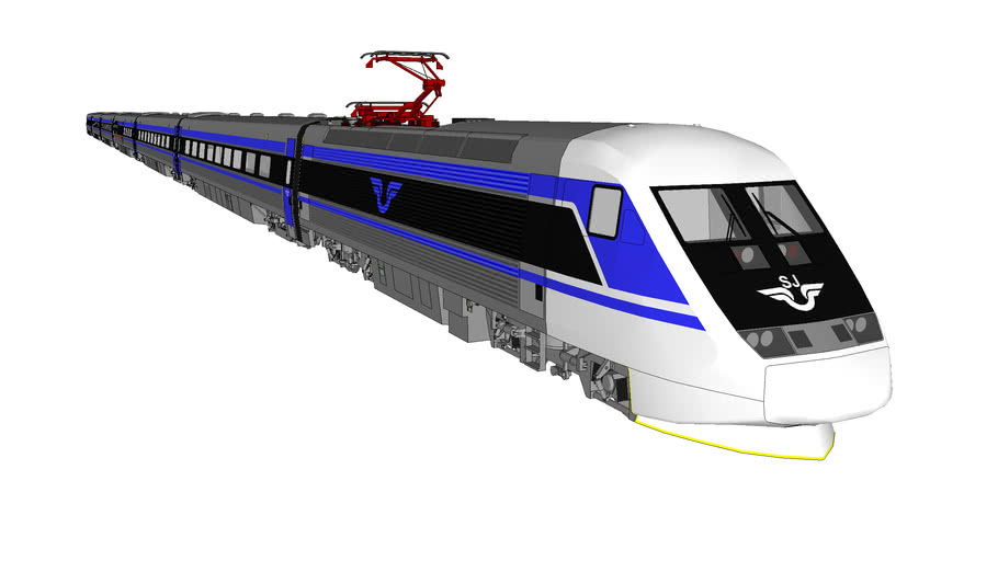 SJ X2000 original | 3D Warehouse