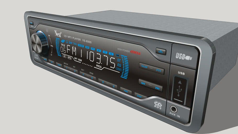 OTO TEYP-CAR RADIO | 3D Warehouse