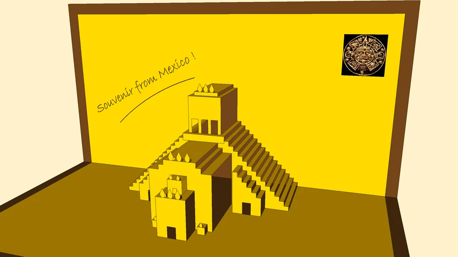 Mexican kirigami card | 3D Warehouse