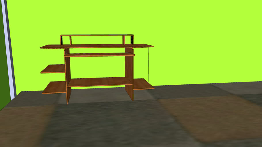Computer table | 3D Warehouse