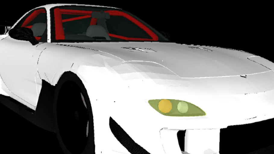 Customised Mazda RX-7 FD | 3D Warehouse