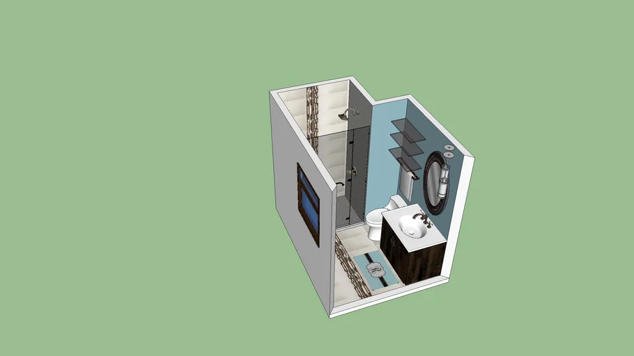 Gus Bath 4' | 3D Warehouse