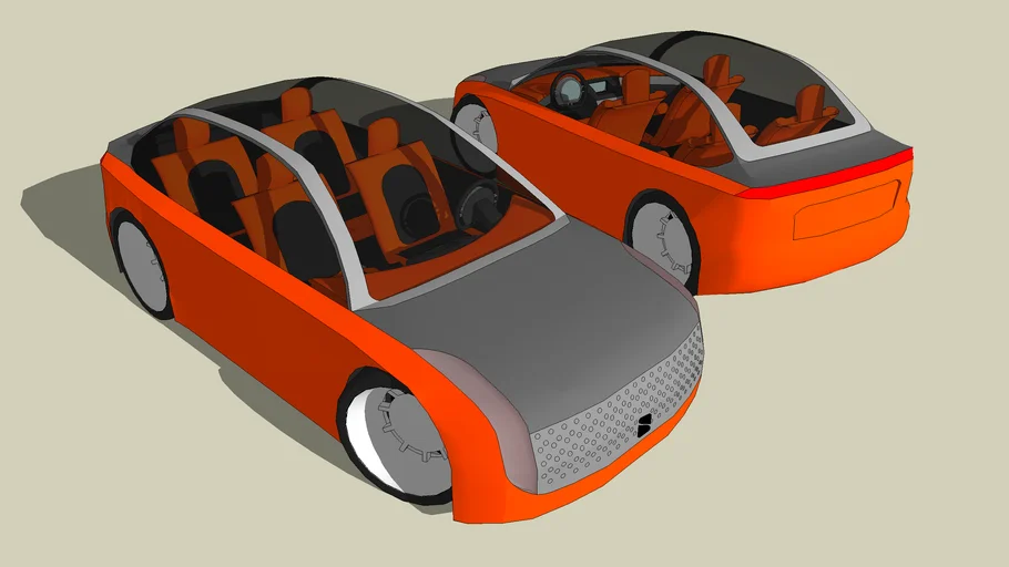 S-Concept one (for the car contest One by Isaac) | 3D Warehouse