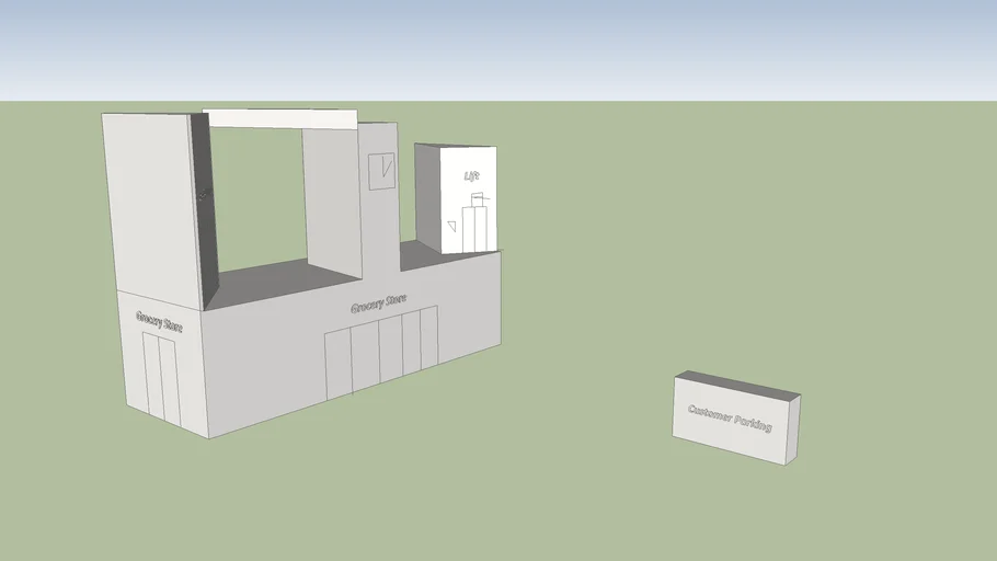 Grocery Store | 3D Warehouse