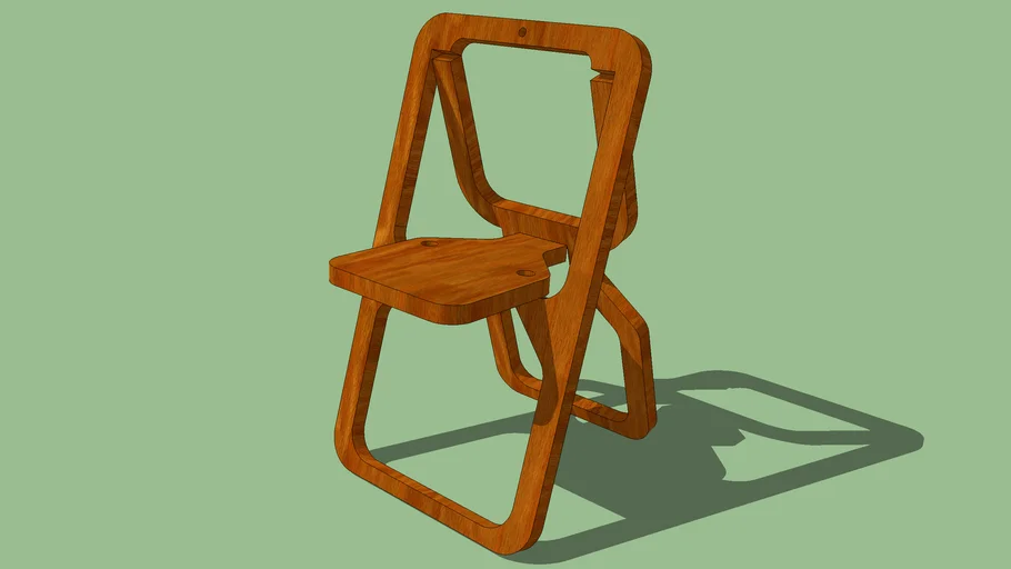 Desile Folding Chair | 3D Warehouse