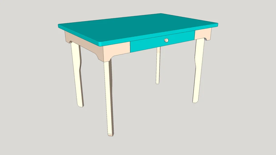 Student Desk | 3D Warehouse