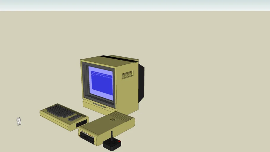 Commodore Gaming System | 3D Warehouse