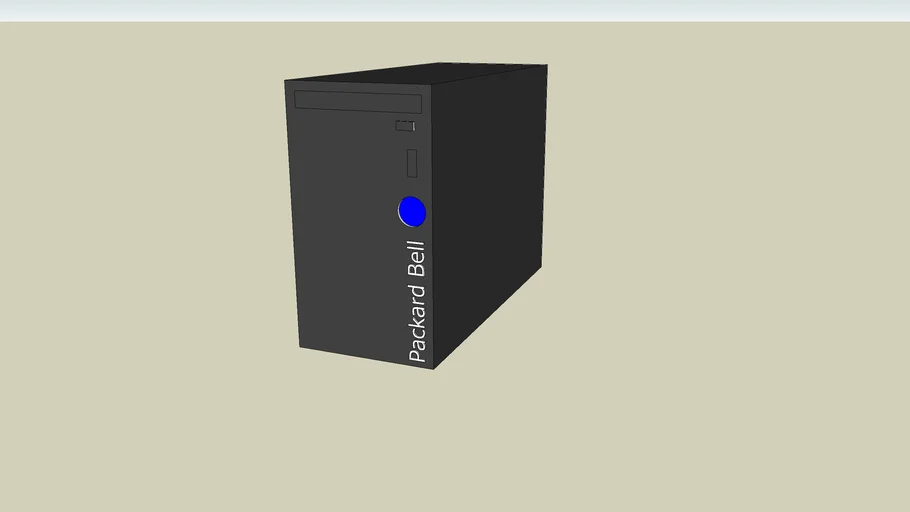 packard bell computer | 3D Warehouse