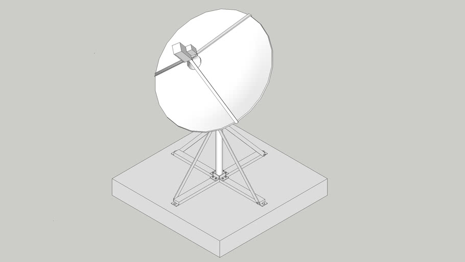 VSAT satellite | 3D Warehouse