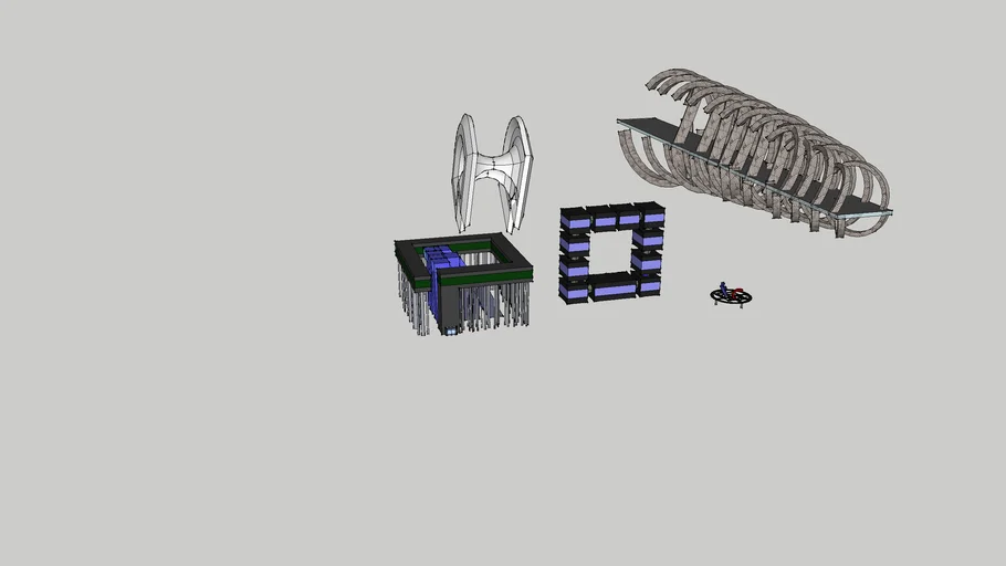 Model used in experiment 3(design studio1) | 3D Warehouse