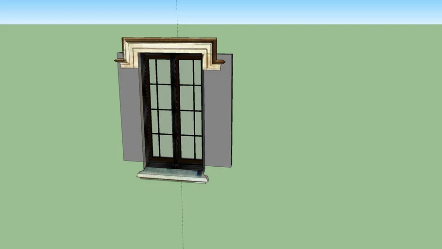 Windows model 'B', Green-Meldrim House, Savannah | 3D Warehouse