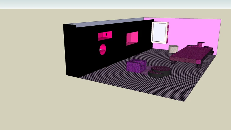 pink room | 3D Warehouse