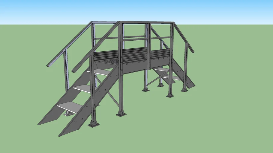 Over Bridge Ladder | 3D Warehouse