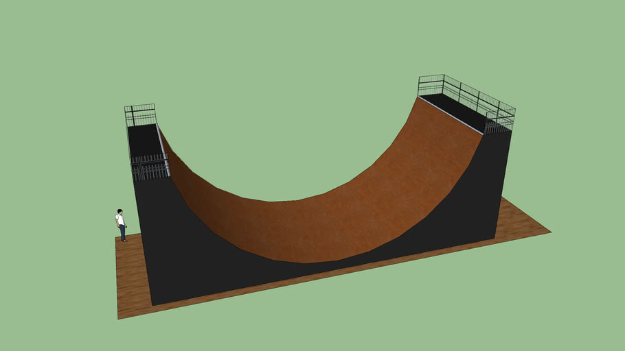 half pipe | 3D Warehouse