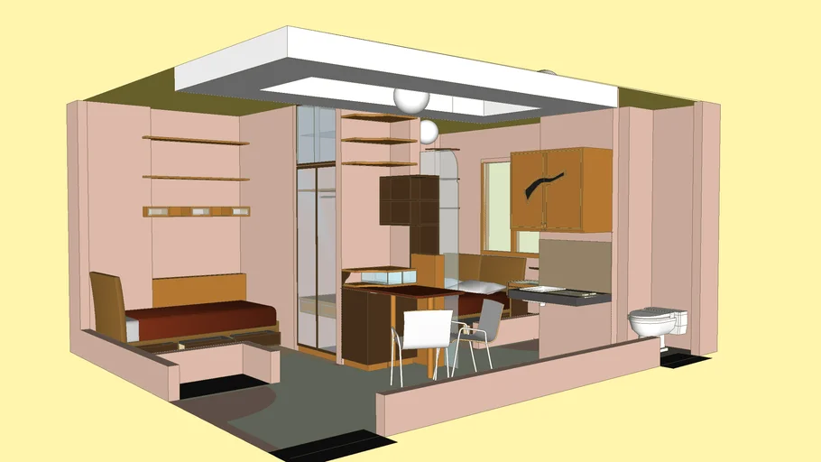 Apartment Interior | 3D Warehouse