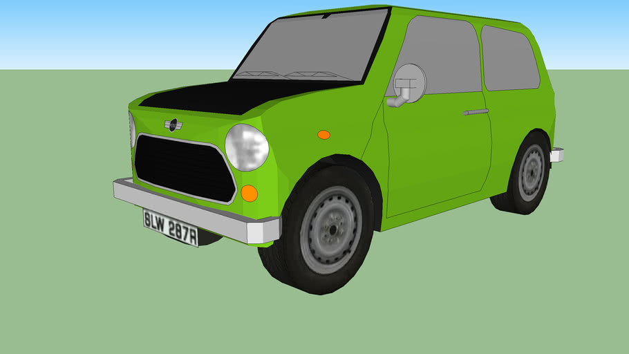 mr Bean mini cooper | 3D Warehouse
