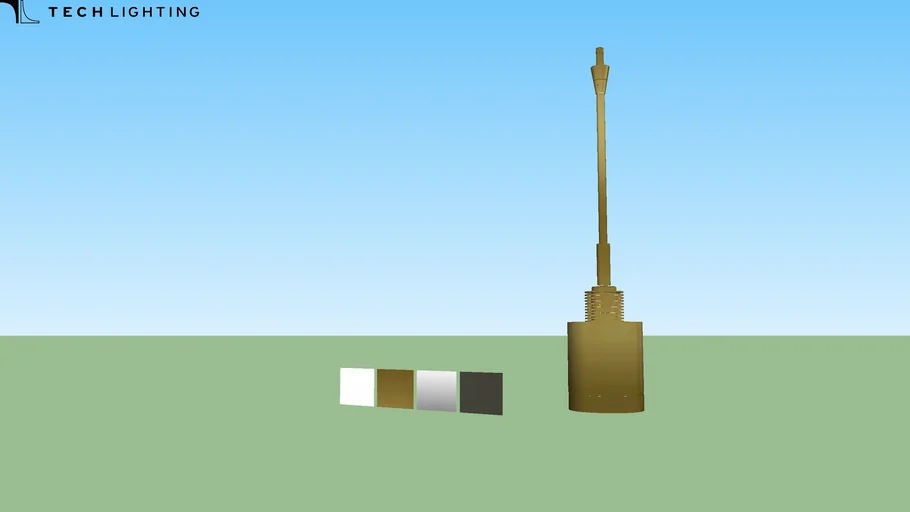 Tellium LED Head by Tech Lighting | 3D Warehouse