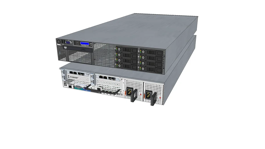 Dell PowerEdge R710 Server | 3D Warehouse