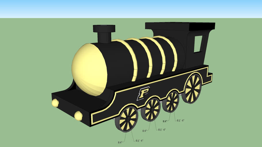 Purdue Train | 3D Warehouse