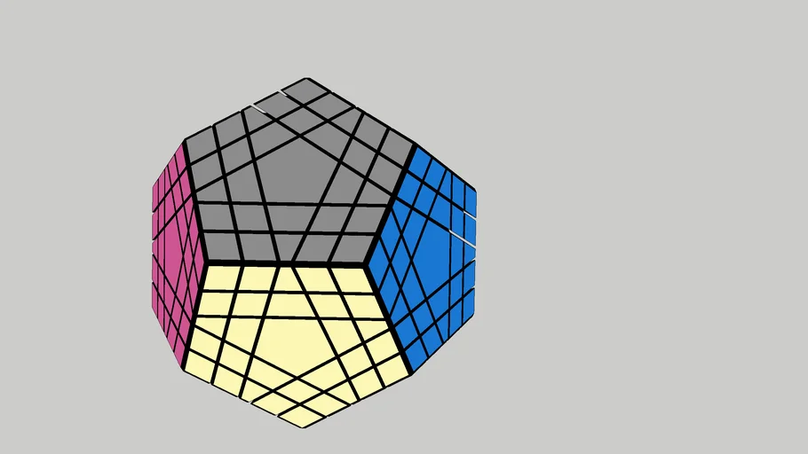 Gigaminx Rubik's Cube | 3D Warehouse