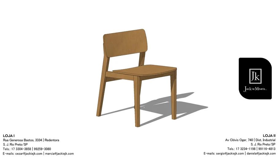 Cadeira Paris | 3D Warehouse