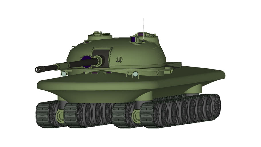 Obyekt 279 (OLD Kitbash Model ~2012) | 3D Warehouse