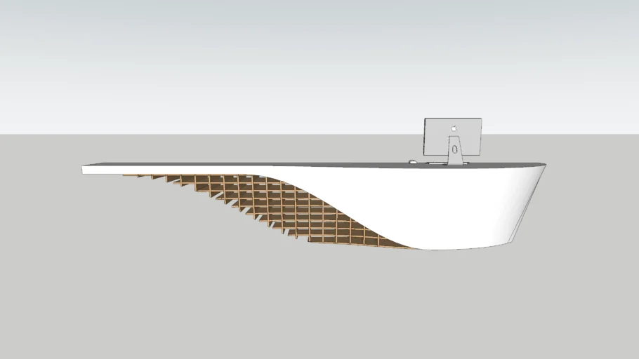 RECEPTION DESK @ADS 177 | 3D Warehouse