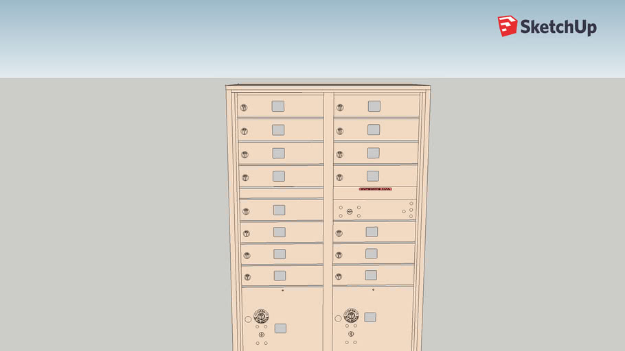 Mailboxes.custom | 3D Warehouse