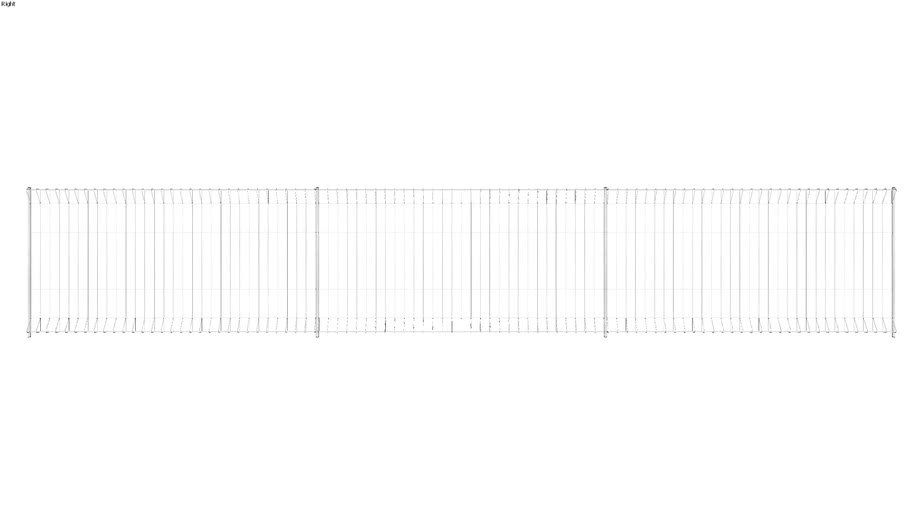 Pagar Besi BRC_300 | 3D Warehouse